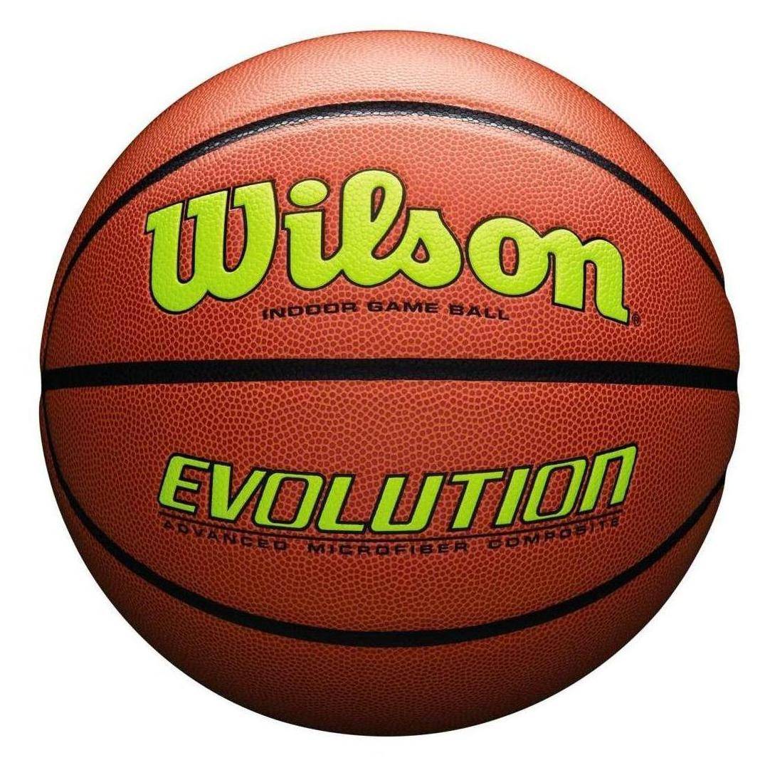Ballon de Basket Wilson Evolution Jaune. Qualité exceptionnelle