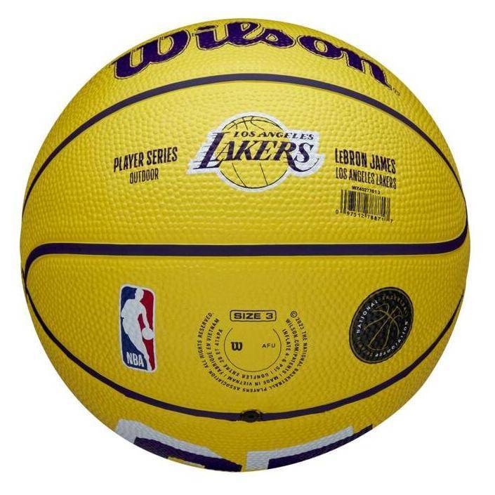 Ballon de Basket Wilson Player Mini Lebron James Taille 3