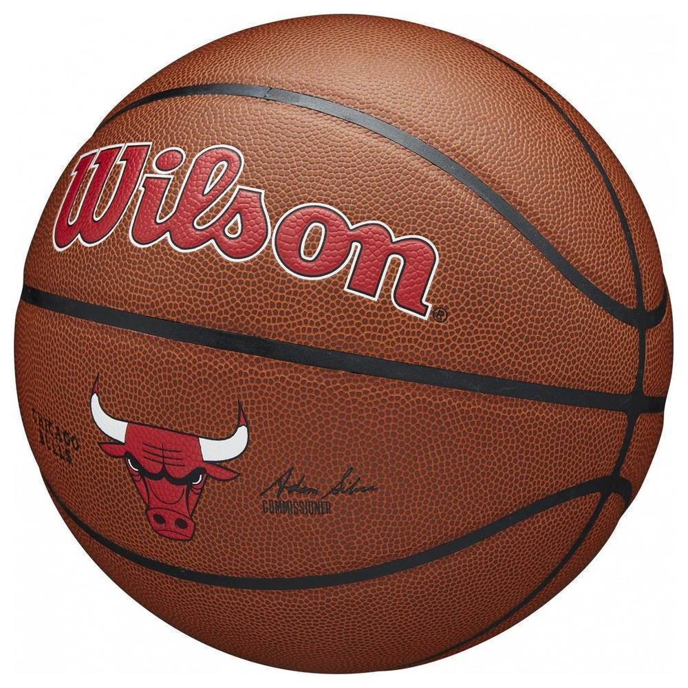 Ballon de Basket polyvalent NBA Wilson Chicago Bulls indoor outdoor