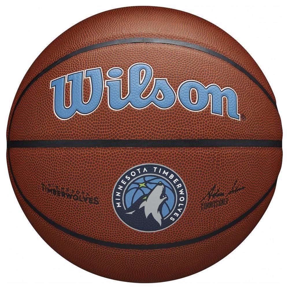 Ballon de Basket polyvalent NBA Wilson Minnesota Timberwolves indoor ...