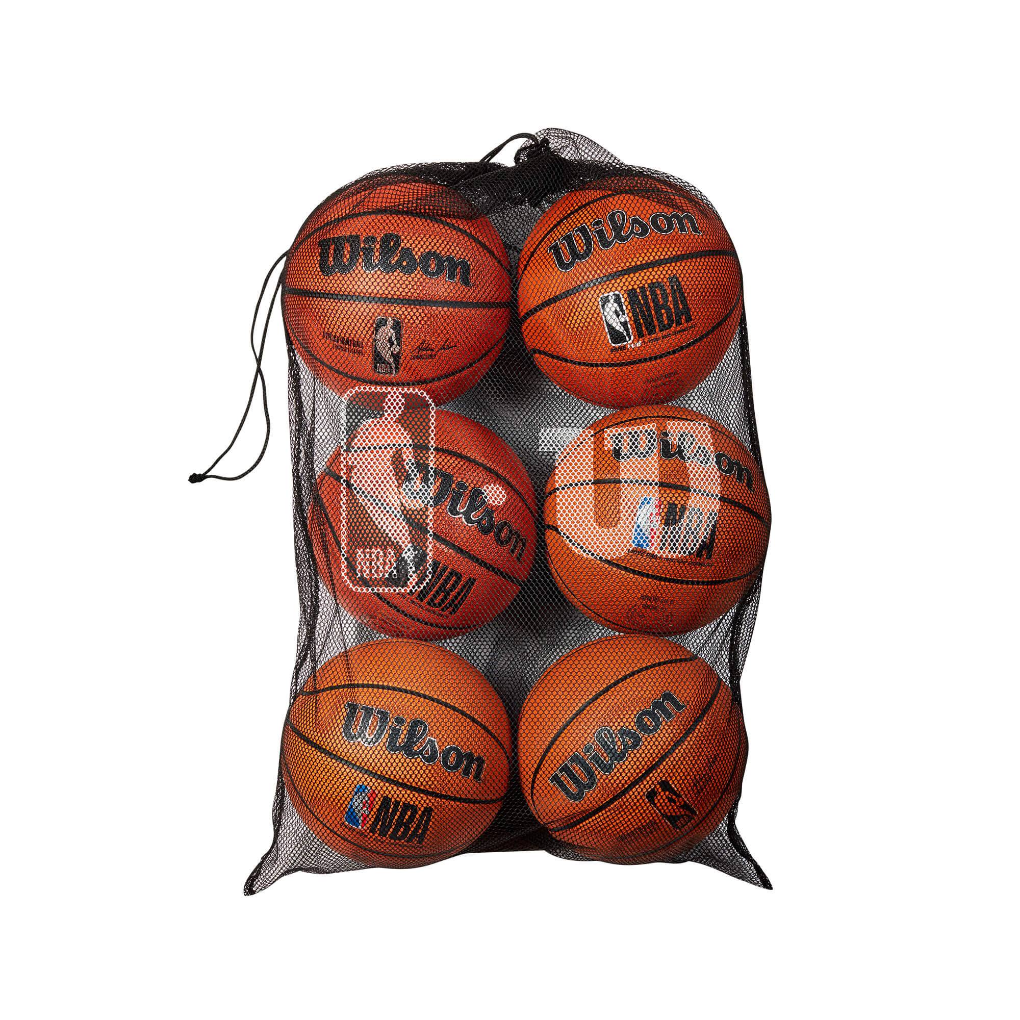 NBA 6 Ball Mesh Bag Wilson - Accessoires Ballons de Basket